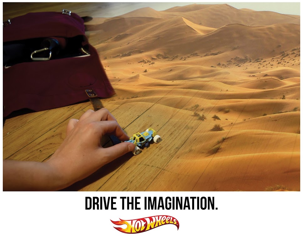 Hot Wheels Print Ads